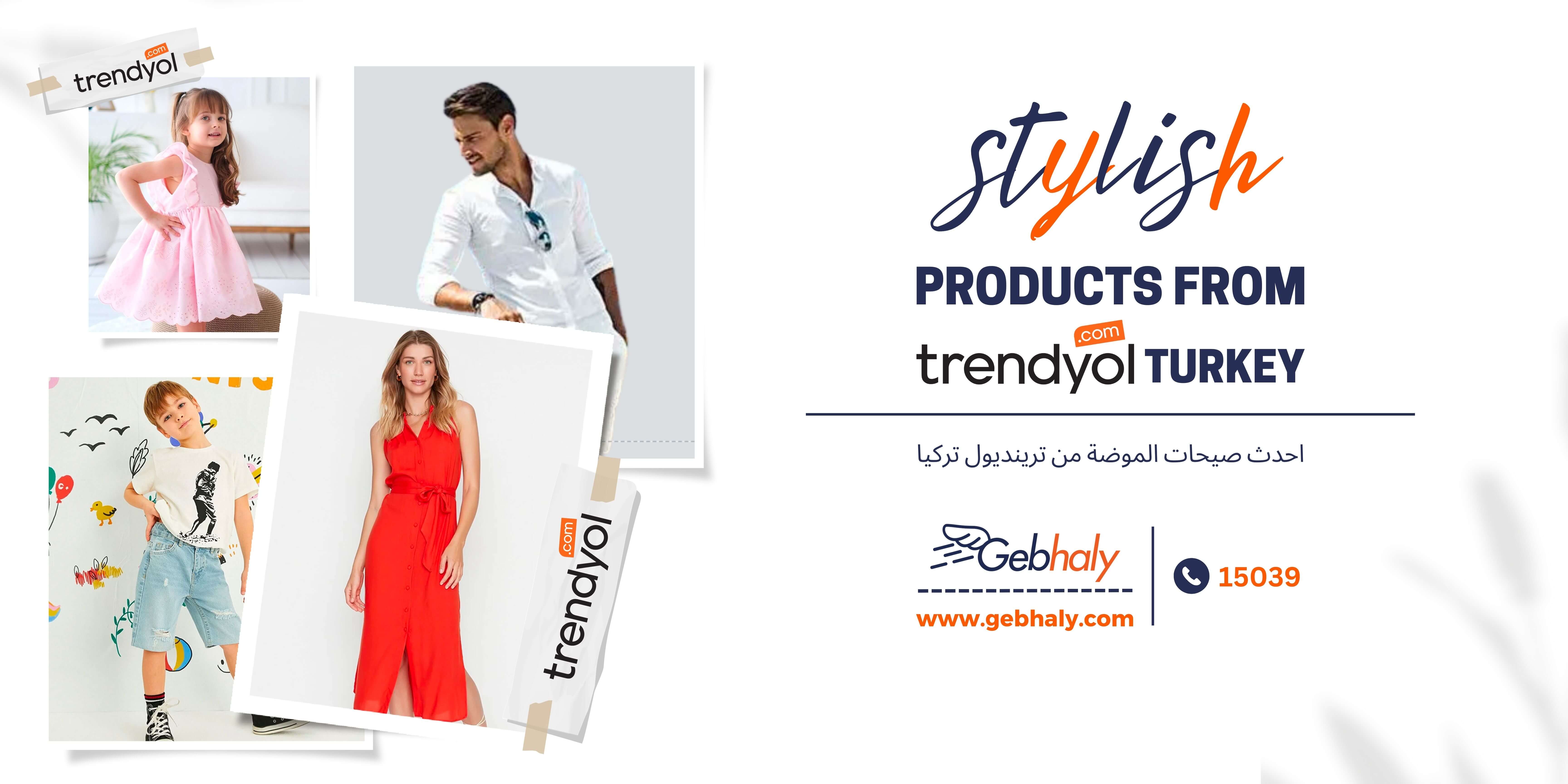Stylish products from Trendyol Turkey